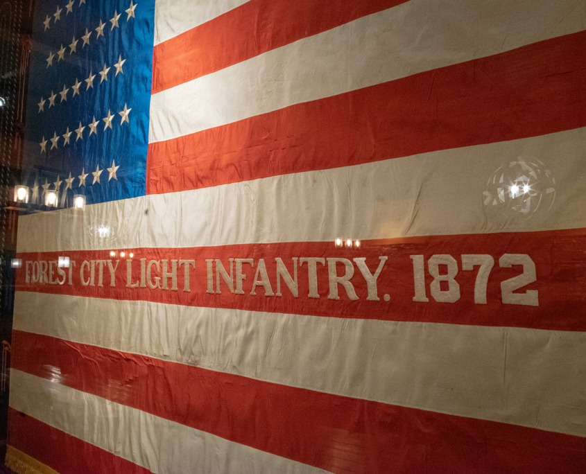 Forest City Light Infantry 1872 Flag Archives - Rockmart Slate House